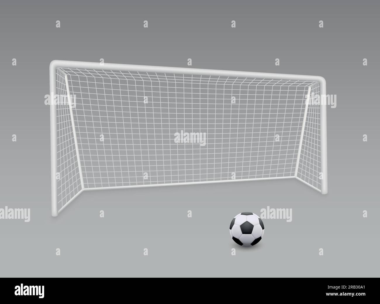Goal post vector vectors hi-res stock photography and images - Alamy