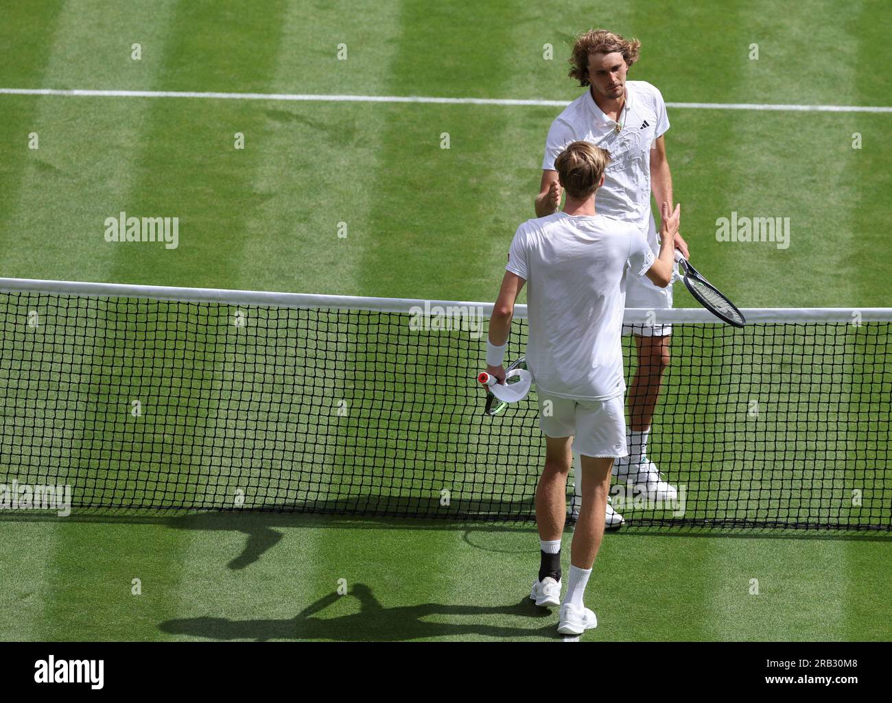 Alexander zverev wimbledon 2023 hi-res stock photography and images - Alamy