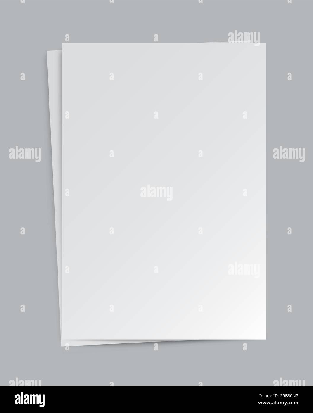 Tall stack of paper Stock Vector Images - Alamy
