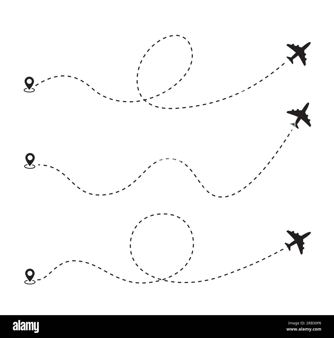 Aircraft starting Stock Vector Images - Alamy