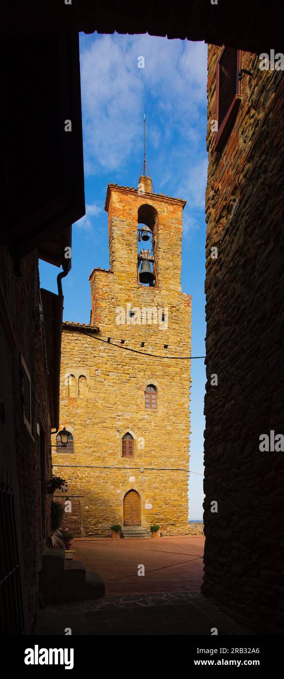 The Podestà's Palace, Panicale, Umbria, Italy Stock Photo - Alamy