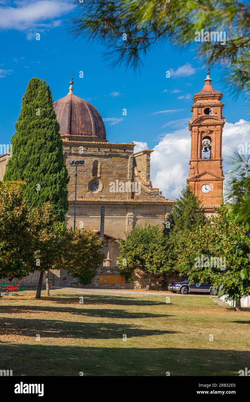Sanctuary of the Madonna di Mongiovino, Panicale, Umbria, Italy Stock ...