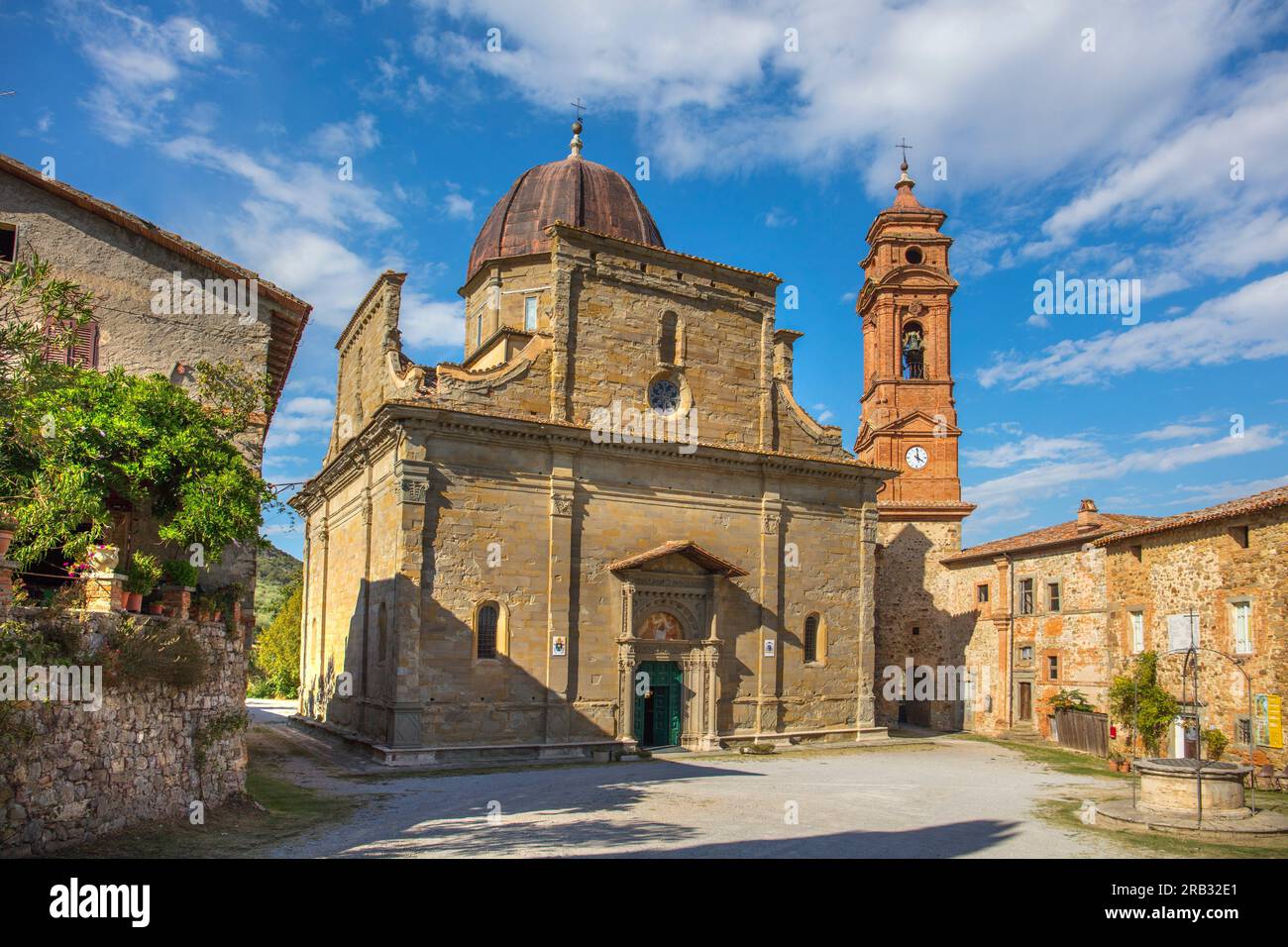 Sanctuary of the Madonna di Mongiovino, Panicale, Umbria, Italy Stock ...