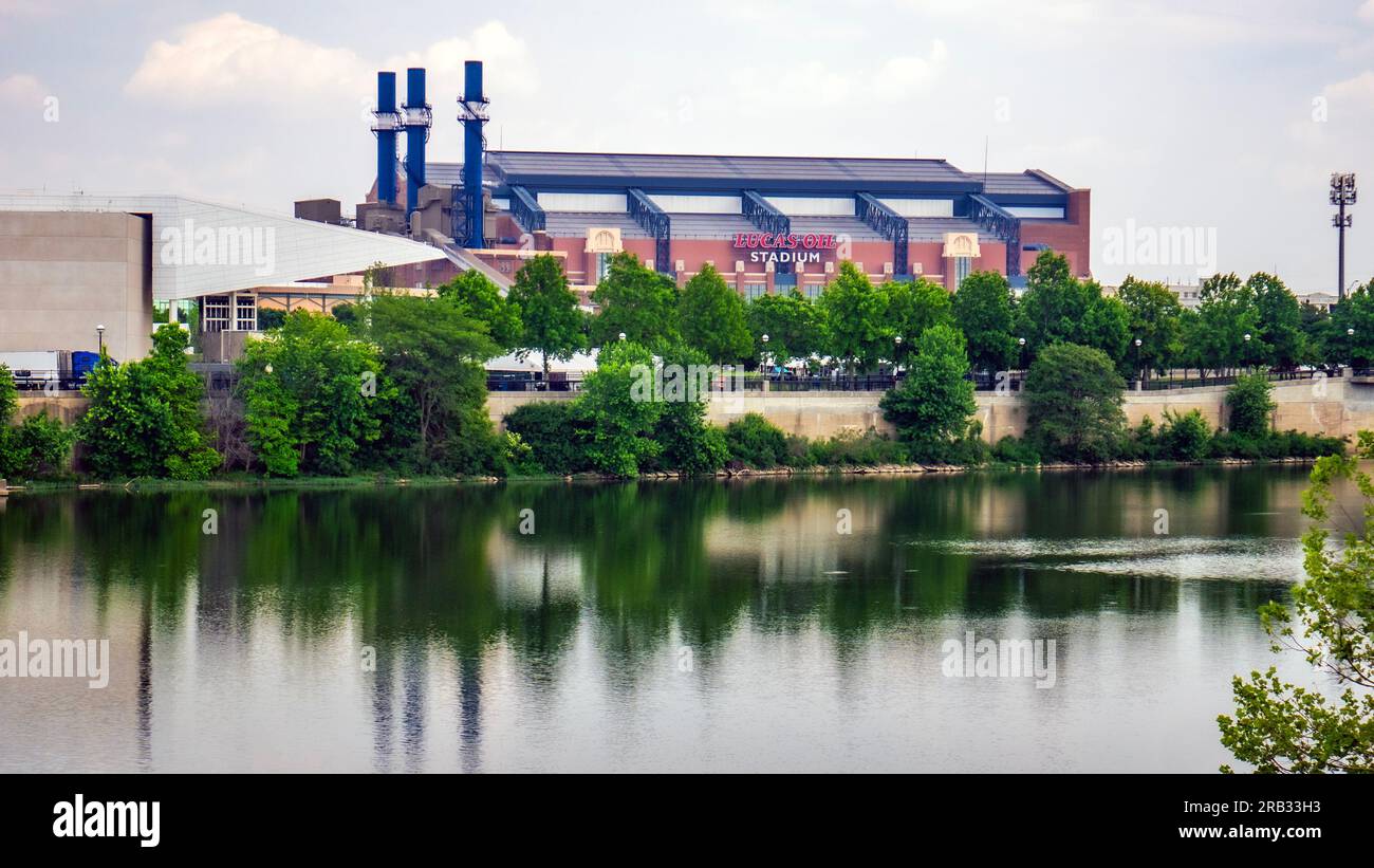 Lucas oil stadium hi-res stock photography and images - Alamy