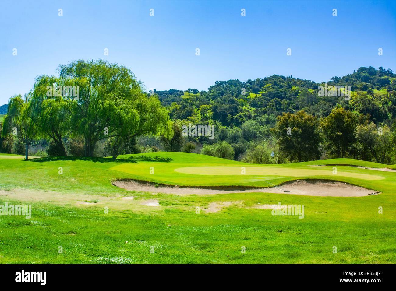Luxurious golf course hi-res stock photography and images - Alamy
