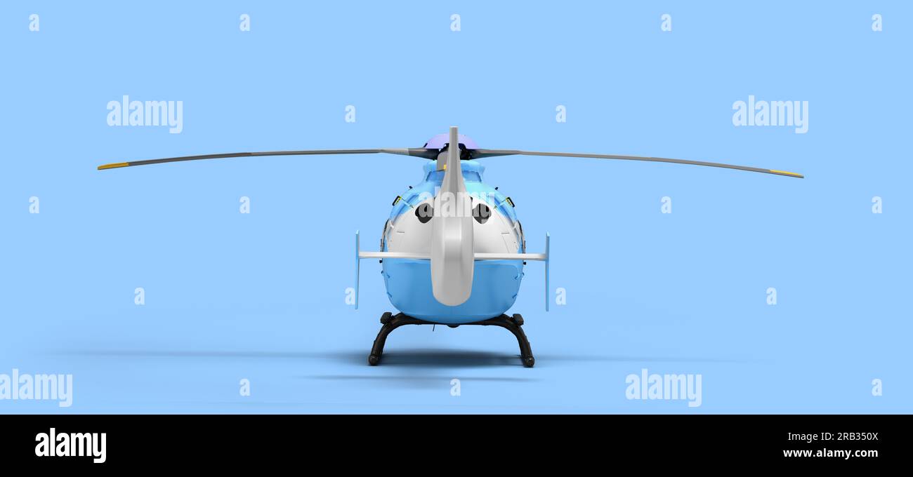 Helicopter Back View