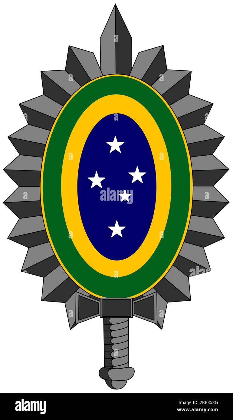 Brazilian Army roundel Stock Photo - Alamy