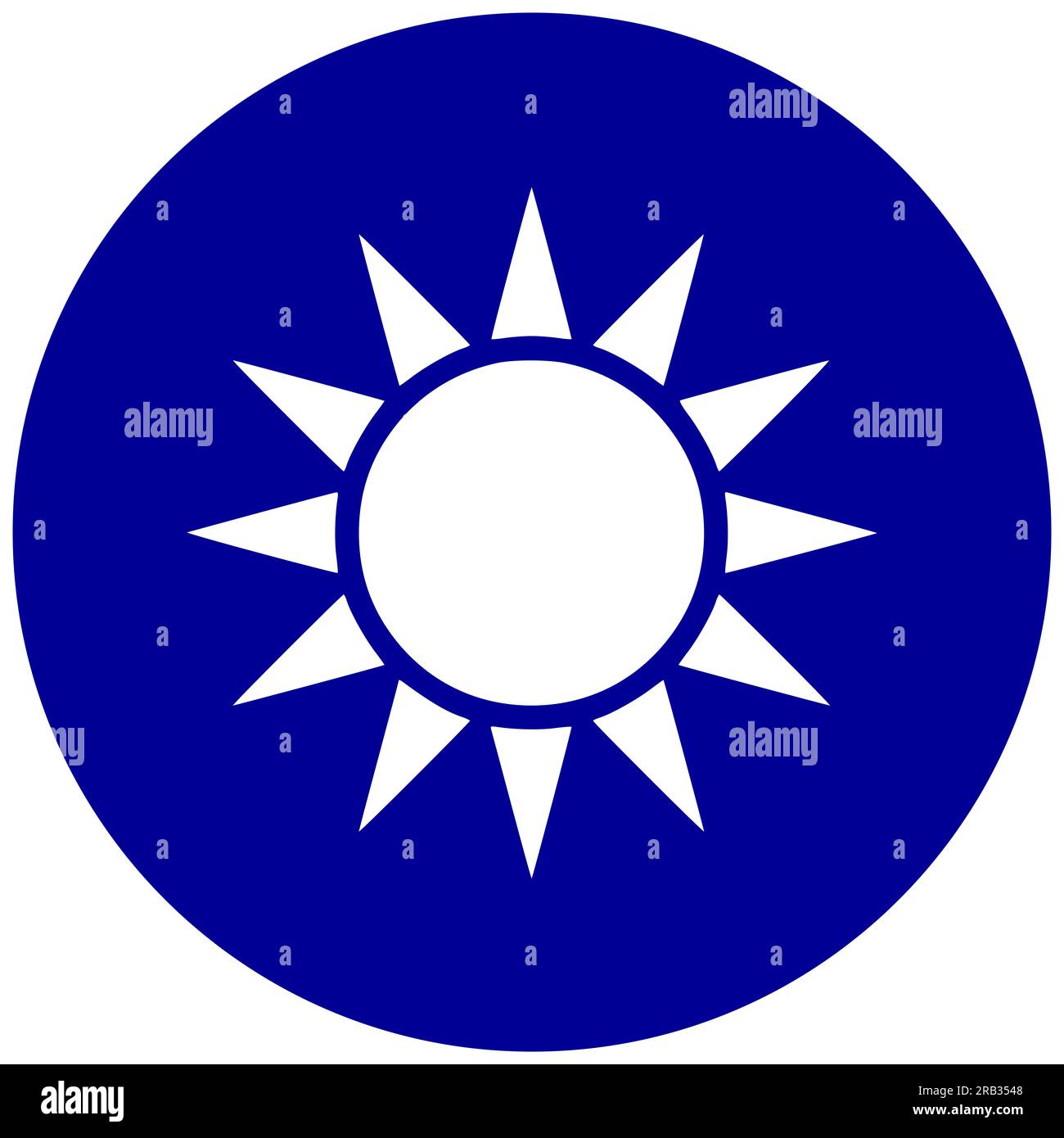 Republic of China Air Force roundel Stock Photo - Alamy