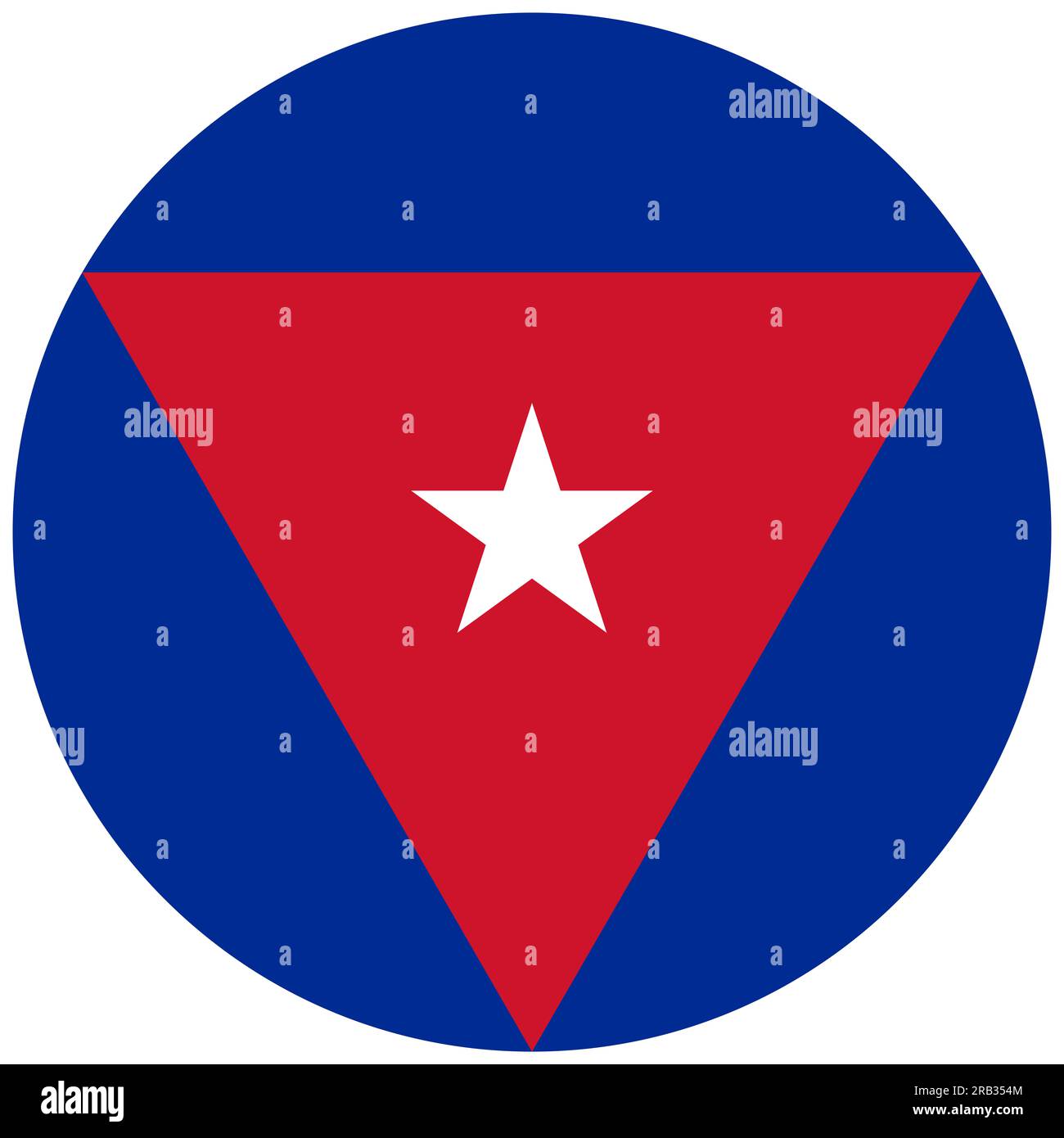 Cuban Revolutionary Air and Air Defense Force roundel Stock Photo - Alamy