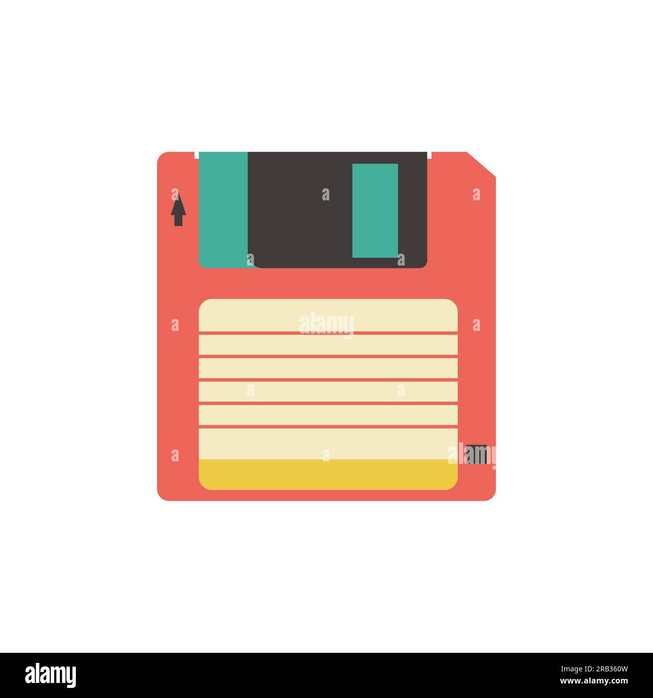 Floppy disk retro flat style. Vector illustration Stock Vector Image ... Floppy disk retro flat style. Vector illustration Stock Vector Image ...