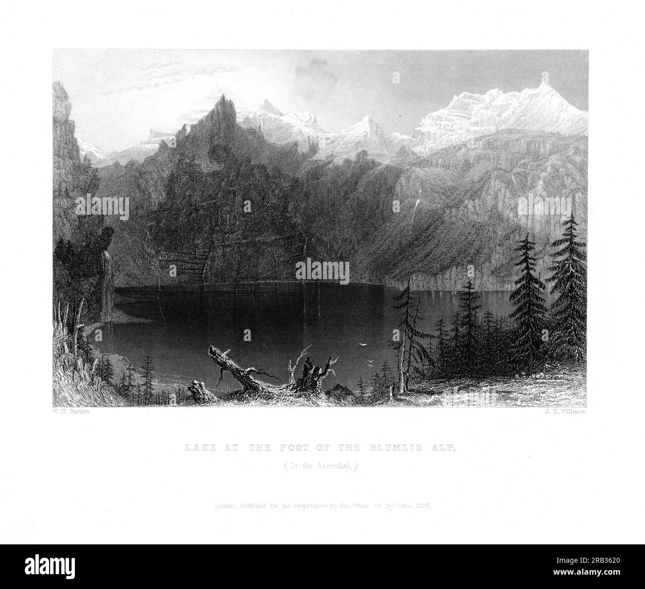 Foot of lake Black and White Stock Photos & Images - Alamy