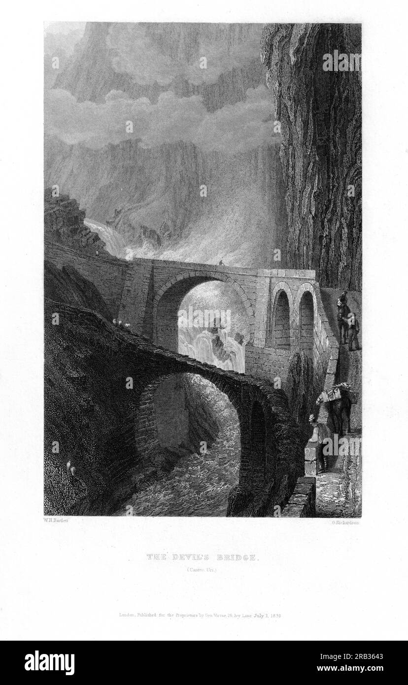 William Henry Bartlett (1809–1854) published by George Virtue, 1836 ...