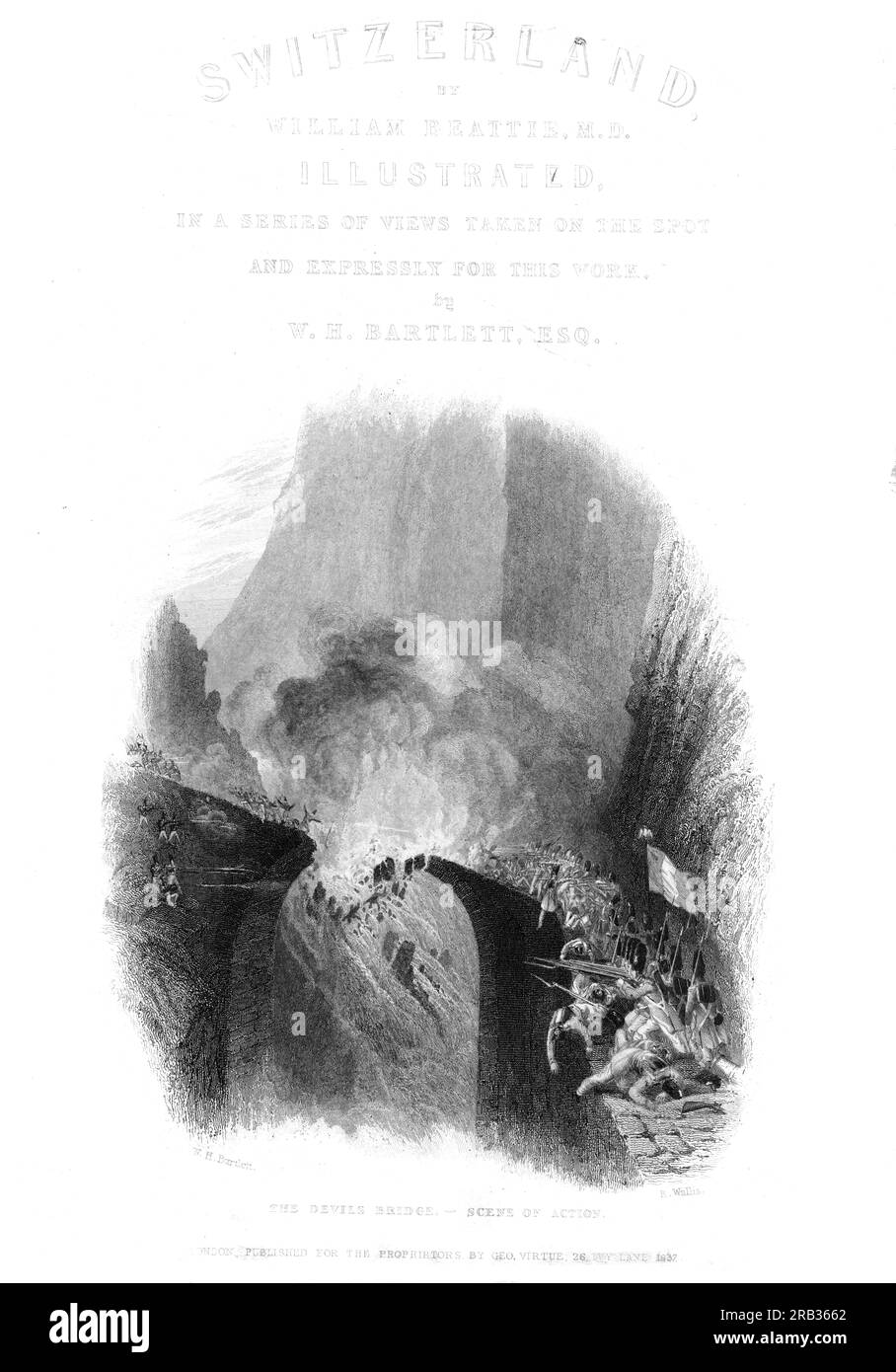 The devils bridge scene of action hi-res stock photography and images ...