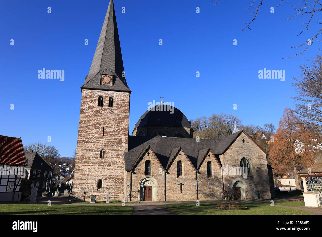 Impressionen aus der Stadt Balve im Sauerland Stock Photo - Alamy