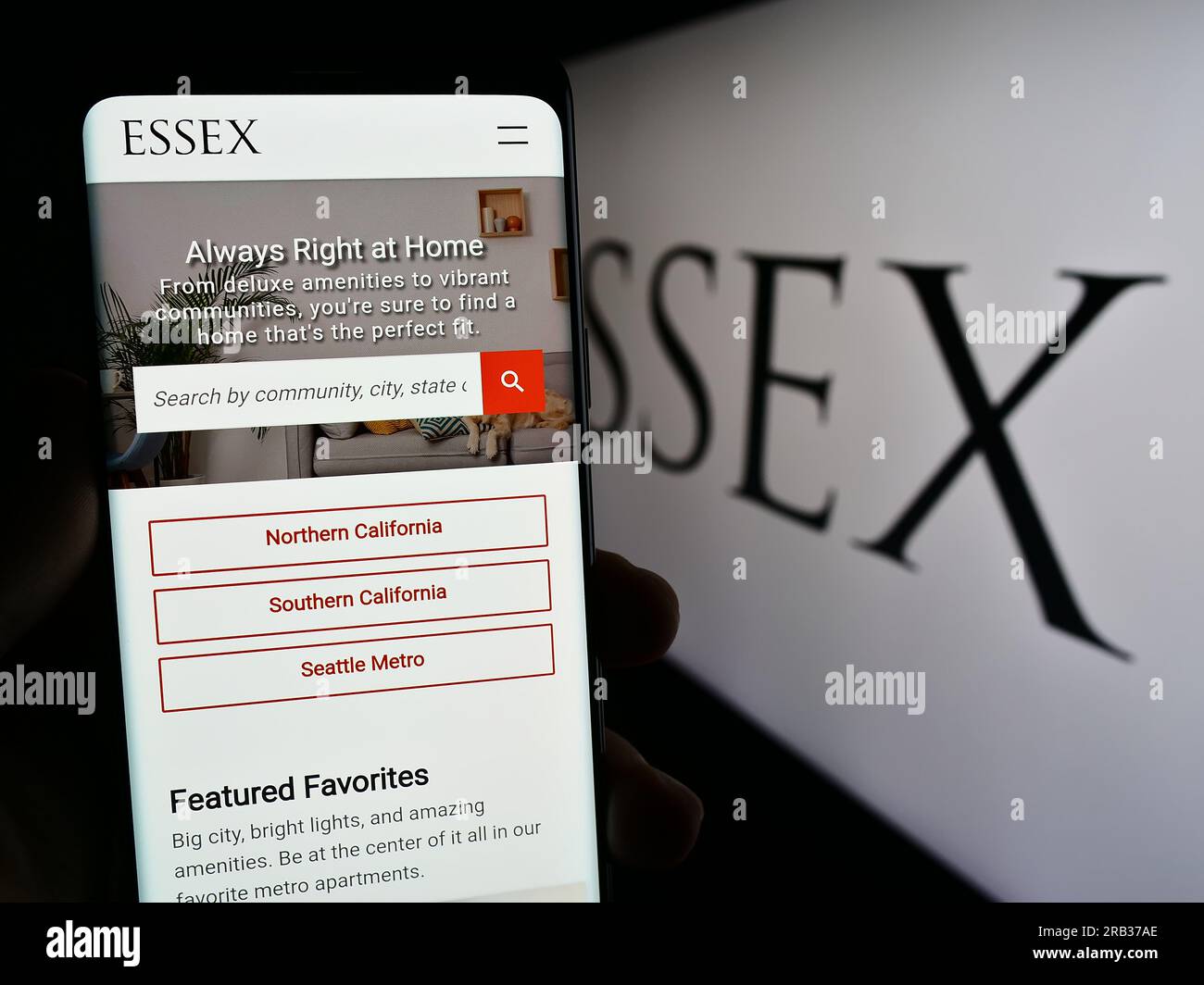 Home reit logo hi-res stock photography and images - Alamy