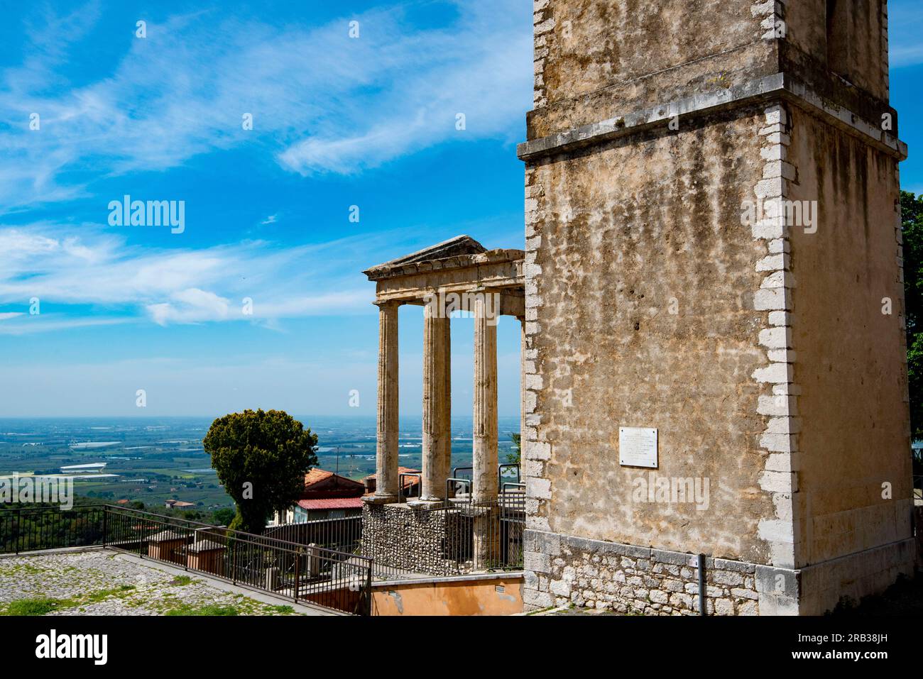 Italy cori temple hi-res stock photography and images - Alamy