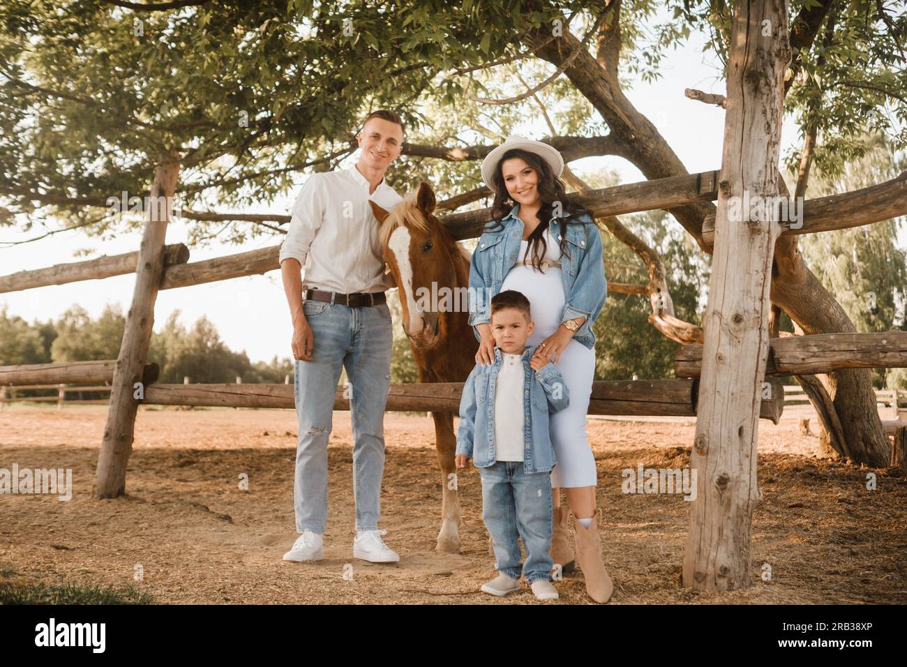 Ranch family jeans hi-res stock photography and images - Alamy