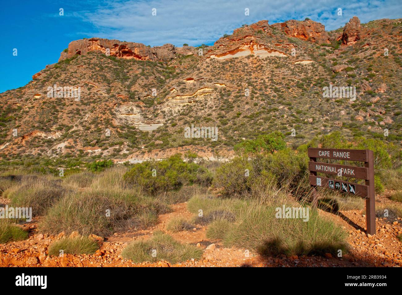 Cape Range National Park, near Exmouth, Western Australia Stock Photo ...