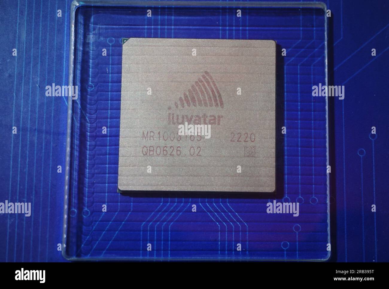 SHANGHAI, CHINA - JULY 6, 2023 - The general purpose GPU push chip ...