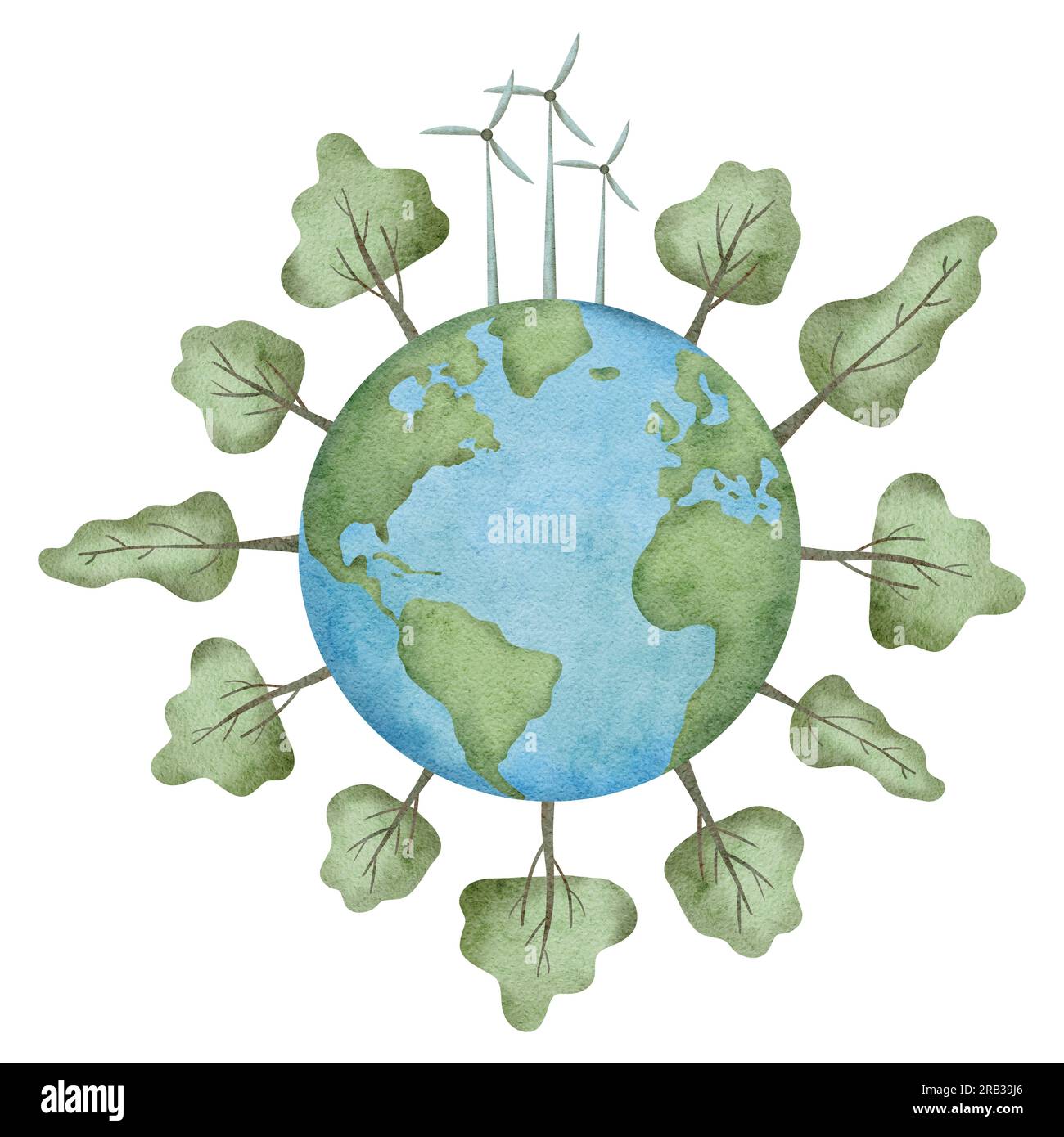 Planet Earth. Symbol of life, nature, foundation, ecology ...