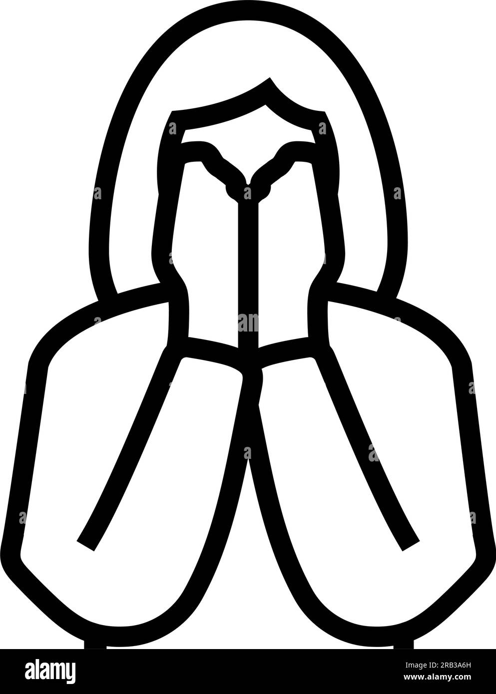 sam woman mood line icon vector illustration Stock Vector Image & Art ...