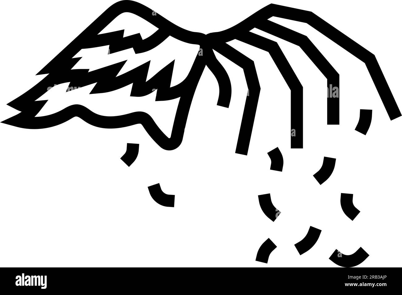 Broken wings Cut Out Stock Images & Pictures - Alamy