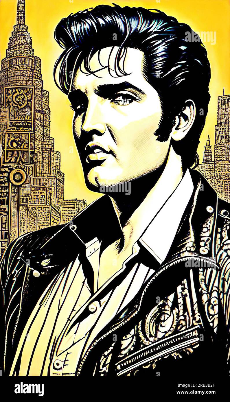 Elvis Illustration