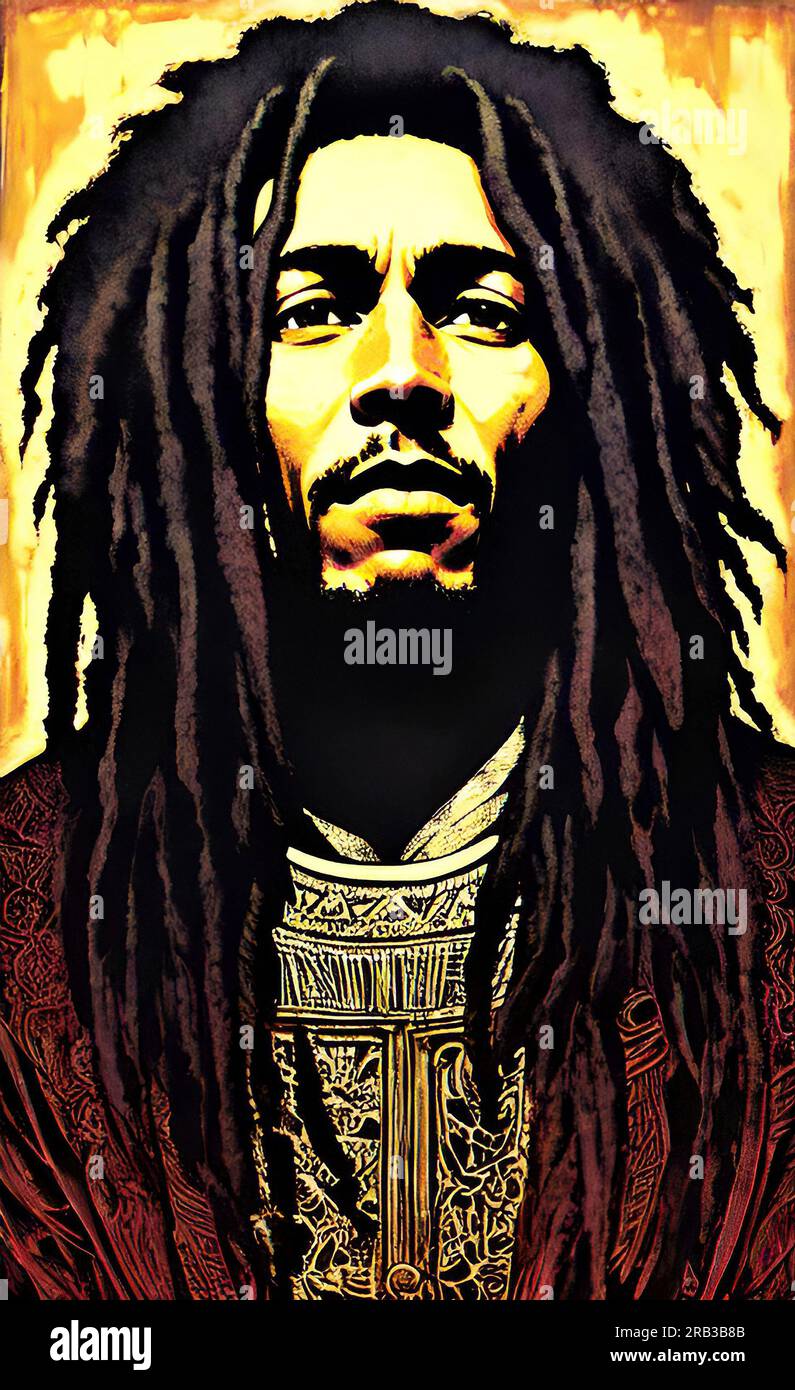 Bob marley illustration hi-res stock photography and images - Alamy