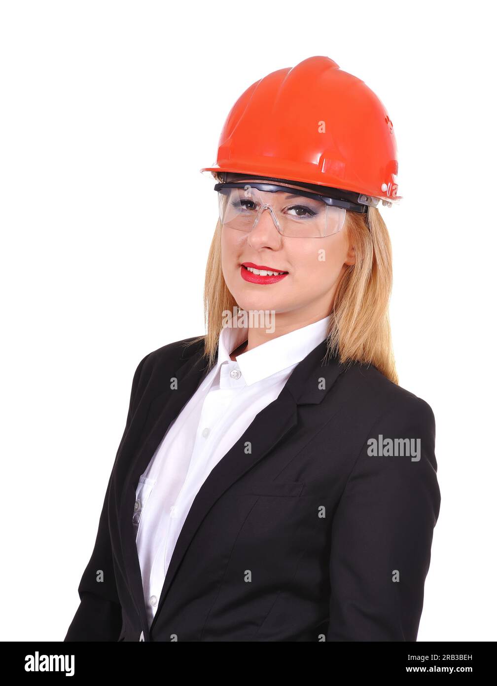 Professional young beautiful architect engineer hi-res stock photography and images - Alamy