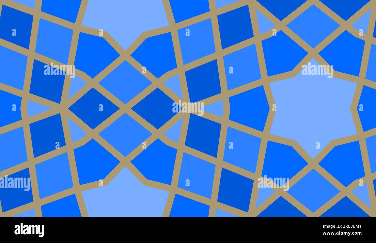 Arabic seamless girih pattern with classic islamic culture ornament ...