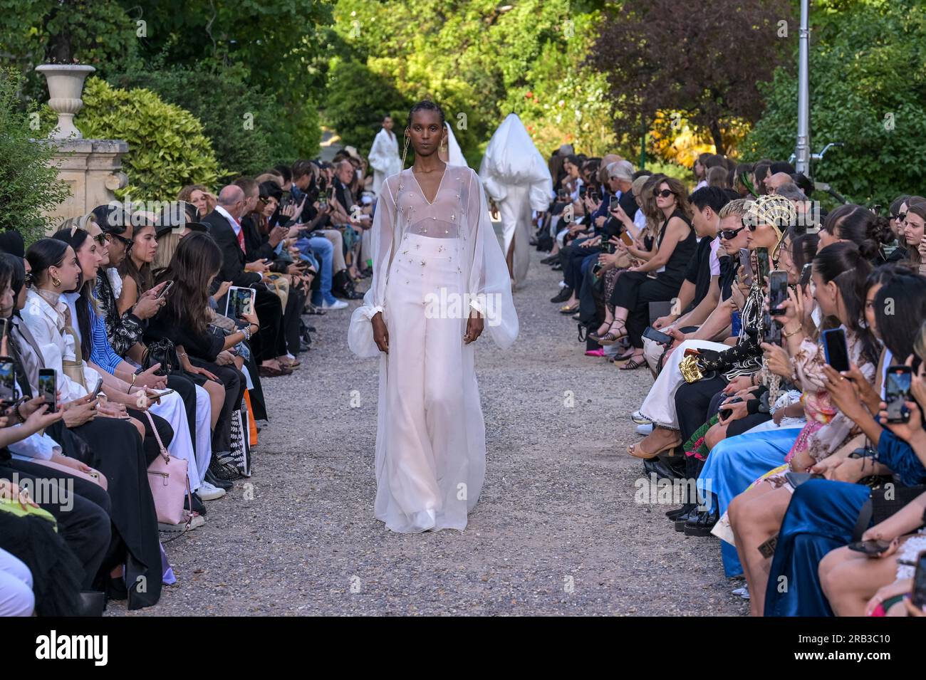 Paris, France. 06th July, 2023. A model walks the runway during the ...
