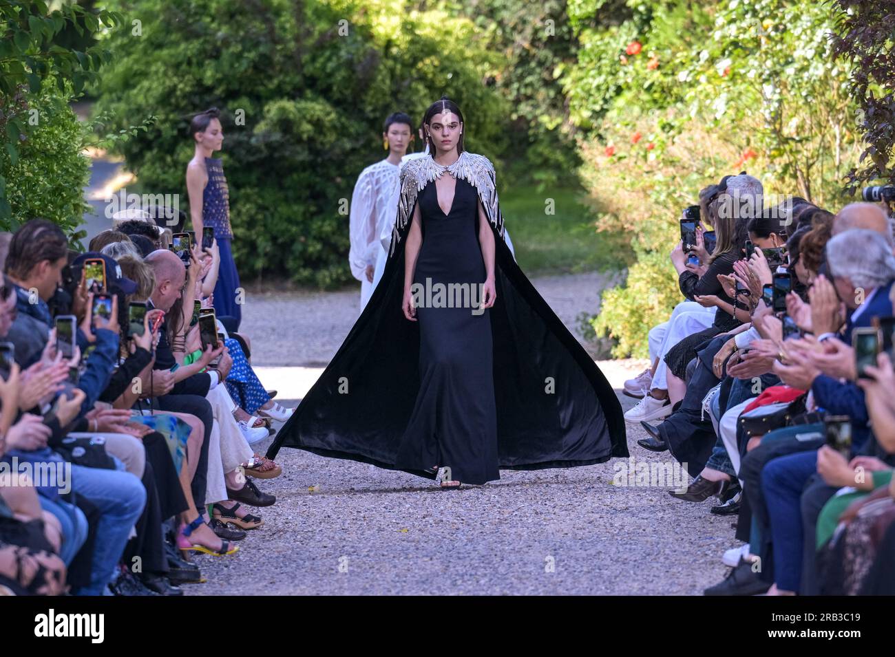 Paris, France. 06th July, 2023. A model walks the runway during the ...
