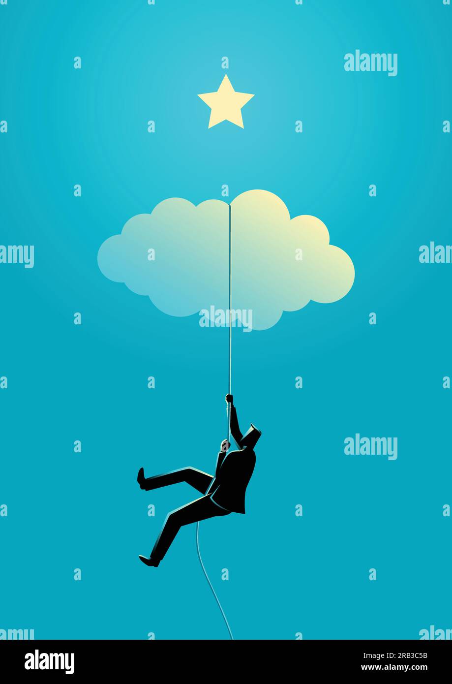 Rope reaching Stock Vector Images - Alamy