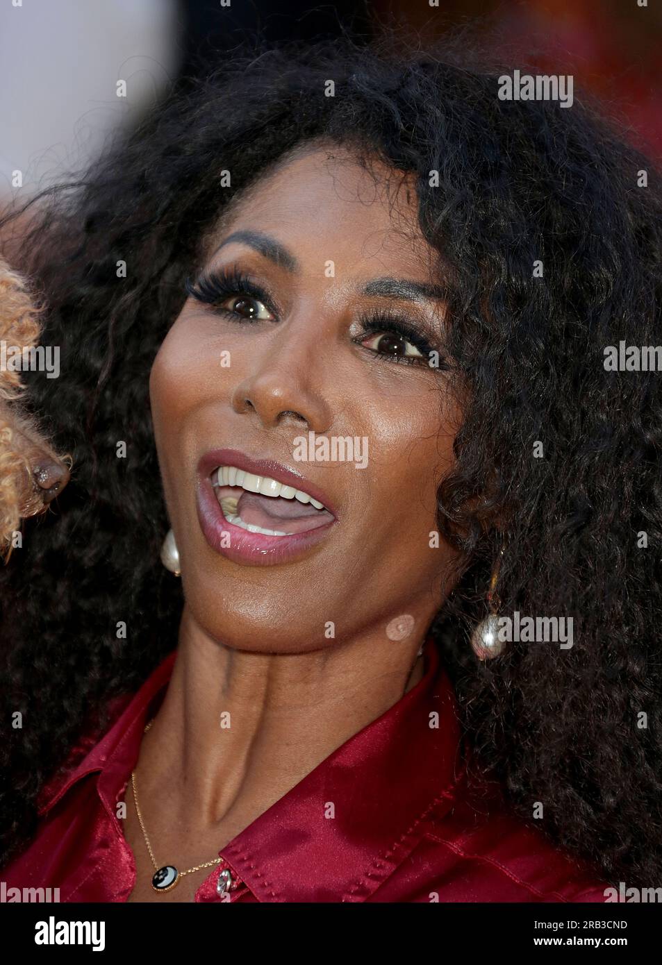 Jul 06, 2023 - London, England, UK - Sinitta attending The Wizard of Oz ...