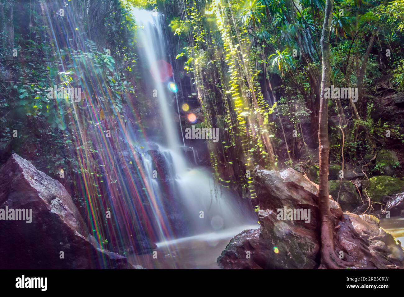 Paradise lost waterfalls kiambu county kenya east africa landscapes Stock Photo - Alamy