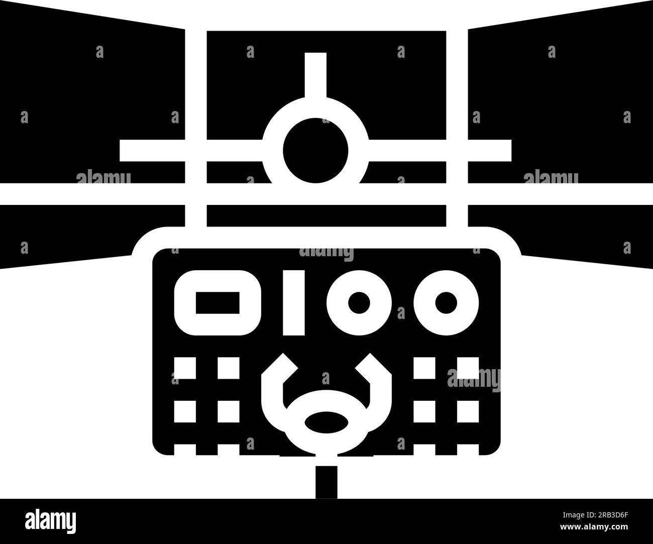 Jet flight simulator Black and White Stock Photos & Images - Alamy