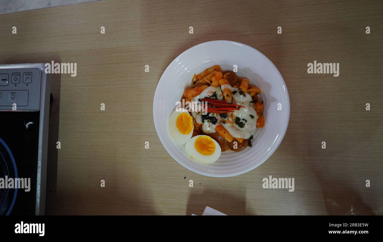 Traditional food cooking competition. fried rice Stock Photo - Alamy