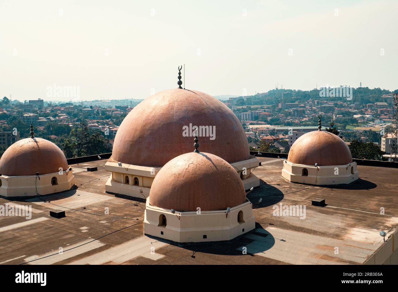 Scenic view of Gaddaffi National Mosque in Kampala City, Uganda Stock ...