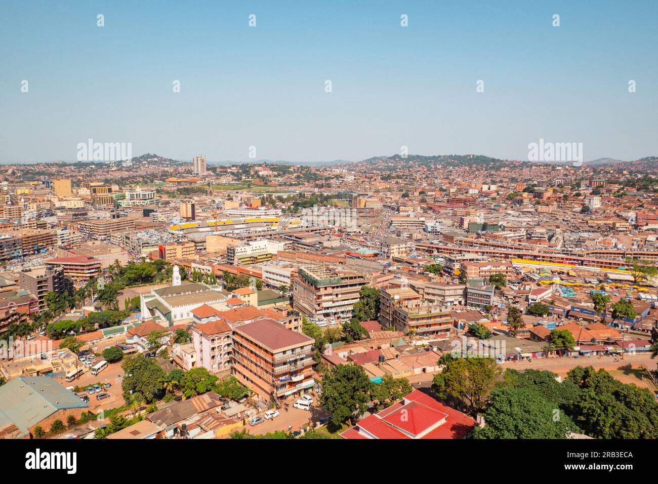 Kampala city landscape hi-res stock photography and images - Alamy