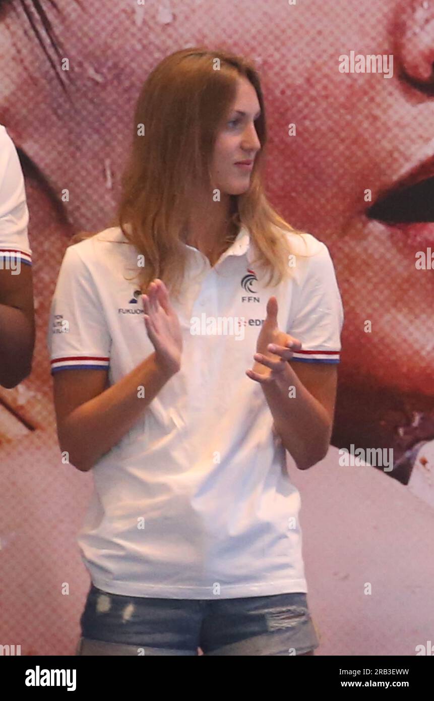 Lison NOWACZYK during the French Elite Swimming Championships on June ...