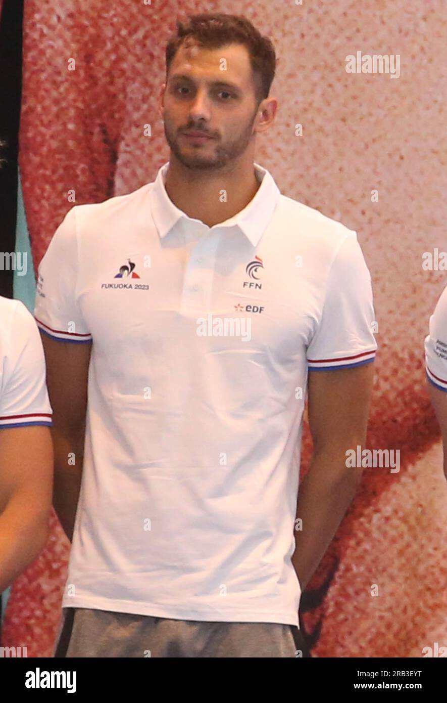 Roman FUCHS during the French Elite Swimming Championships on June 16, 2023 in Rennes, France ...