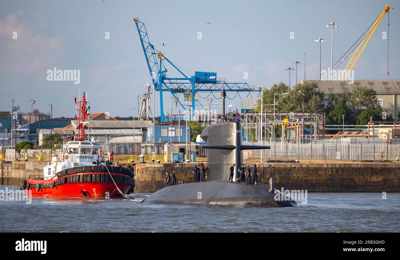 Submarine bristol channel hi-res stock photography and images - Alamy