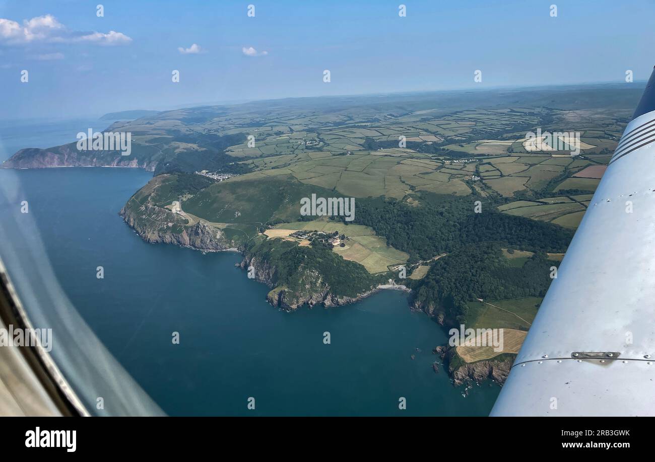 Flying over devon hi-res stock photography and images - Alamy
