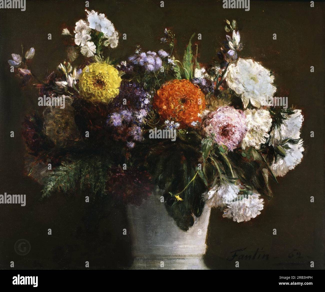 Ignace-Henri-Jean-Théodore Fantin-Latour, French, 1836-1904 -- Still ...