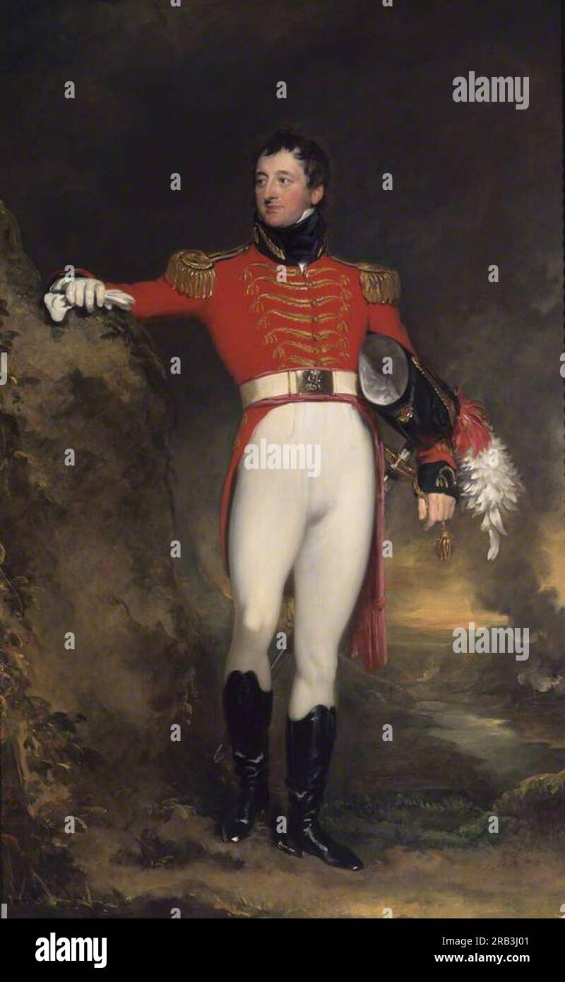 Lieutenant-General William Craven 1815 by Thomas Lawrence Stock Photo ...