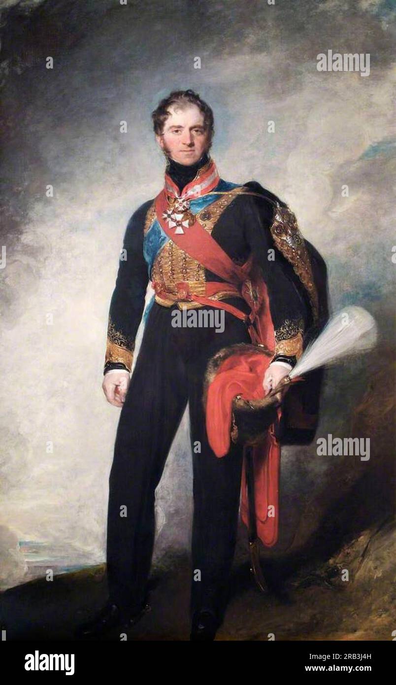Henry William Paget, 1st Marquess of Anglesey, KG 1818 by Thomas ...