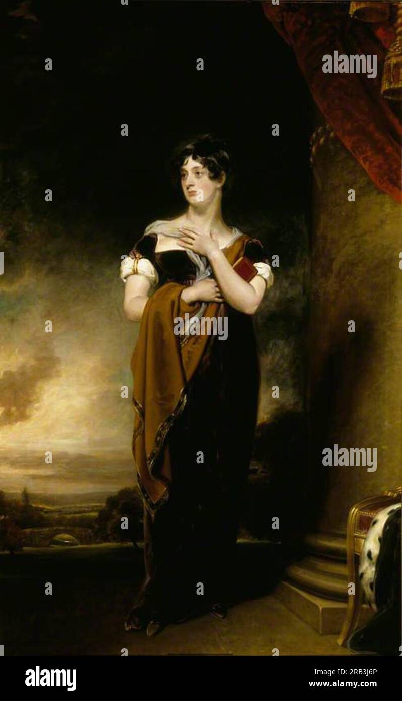 Henrietta Maria Hill, Marchioness of Ailesbury 1809 by Thomas Lawrence ...
