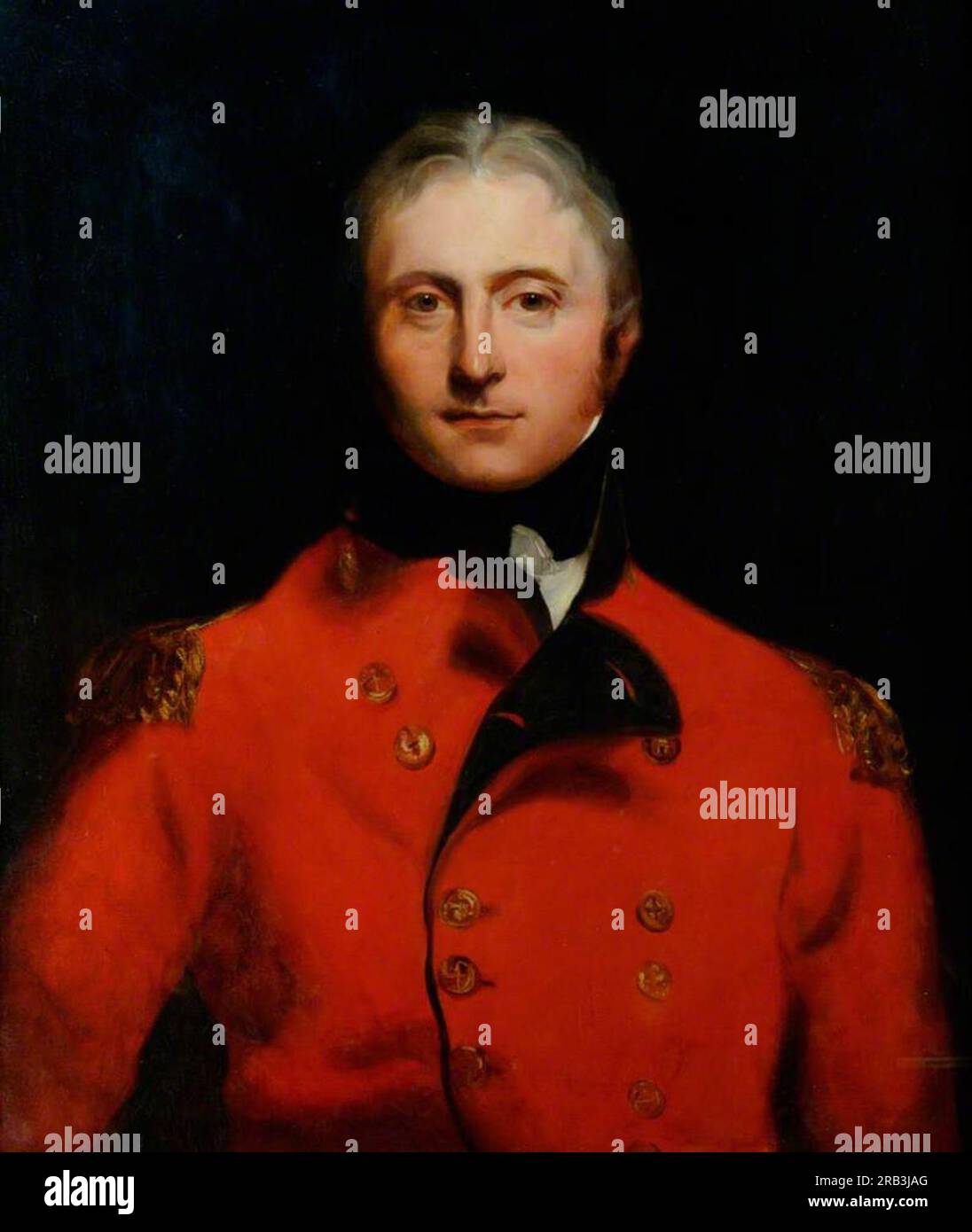Sir John Moore by Thomas Lawrence Stock Photo - Alamy