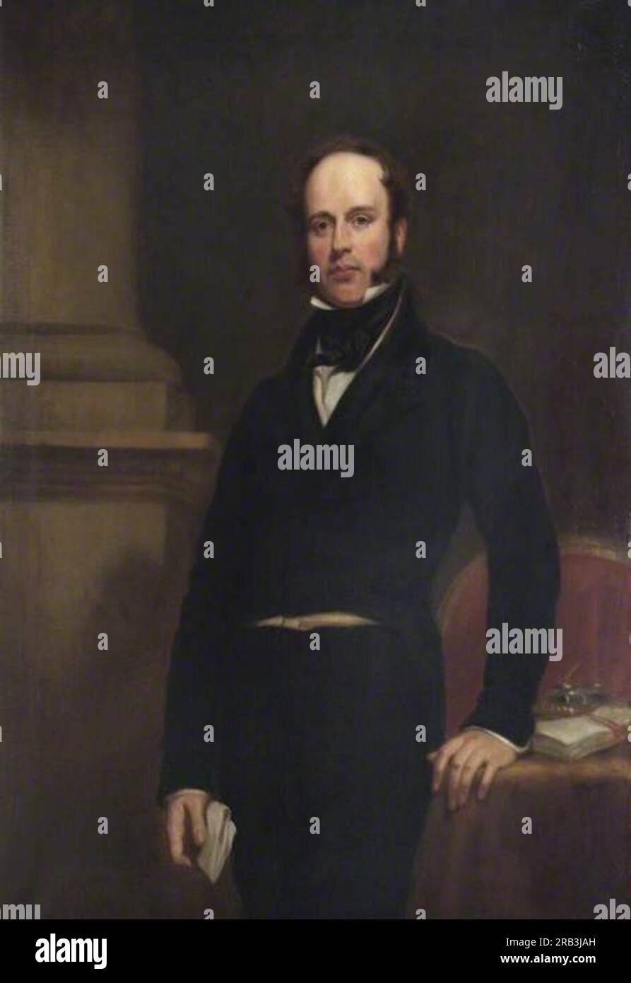 James Haughton Langston of Sarsden 1810 by Thomas Lawrence Stock Photo ...