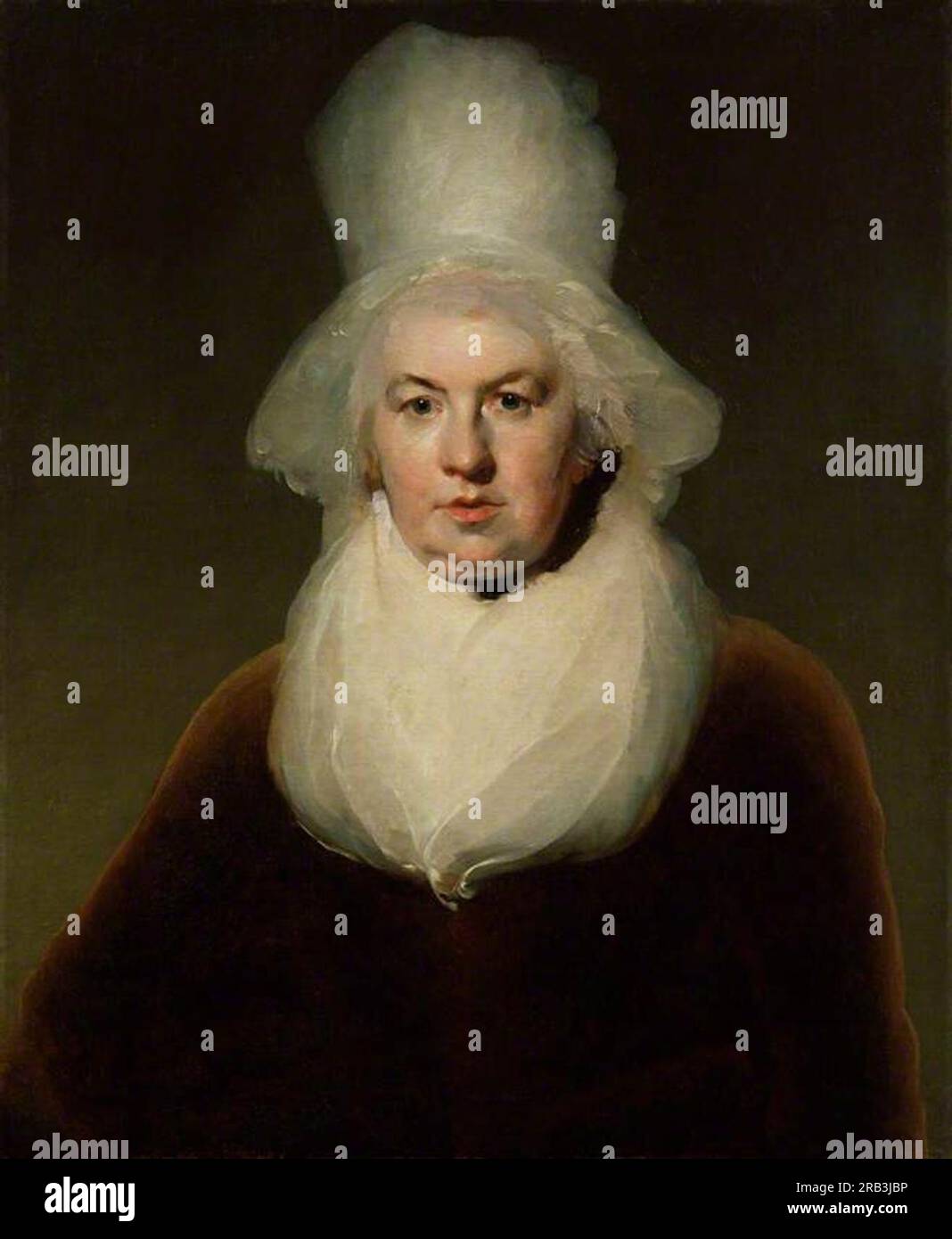 Sarah Trimmer 1790 by Thomas Lawrence Stock Photo - Alamy